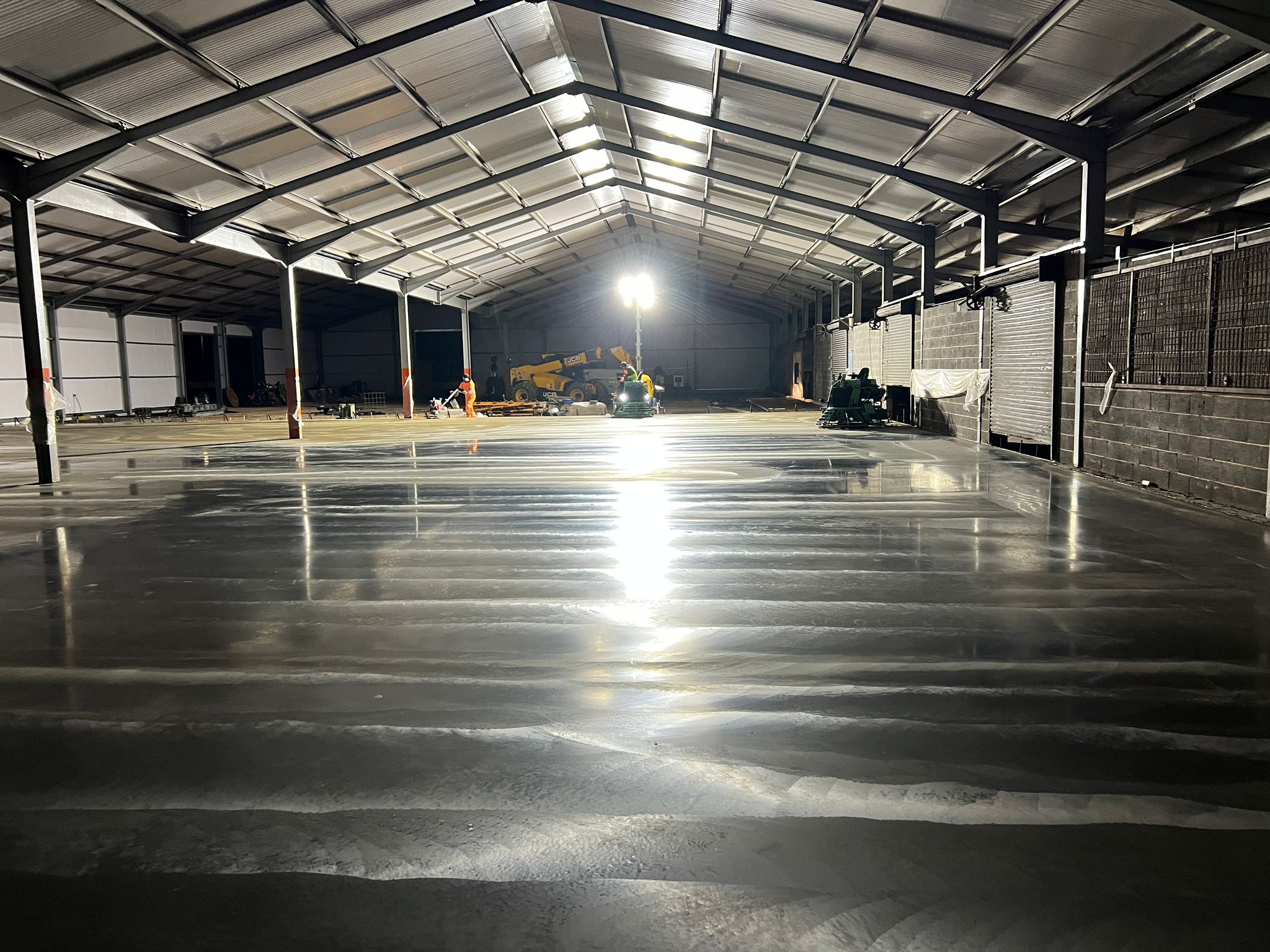 James Industrial Limited : Warren Drive - Knights Concrete Flooring